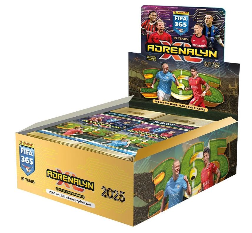 Panini | FIFA 365 Adrenalyn XL 2025 Kollektion | Box mit 50 Packs